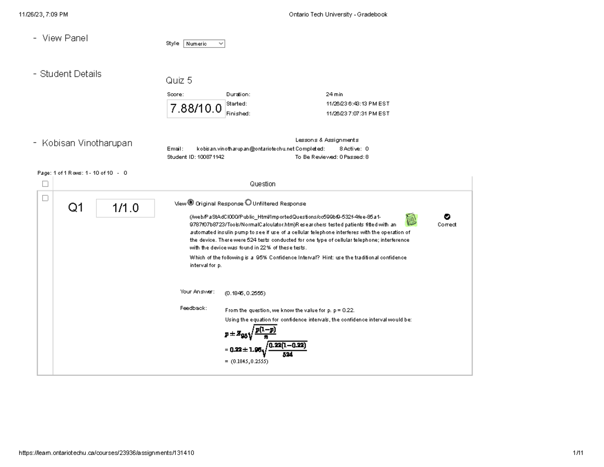 Access to Mobius Online Quizzes - Page: 1 of 1 Rows: 1 - 10 of 10 - 0 ...