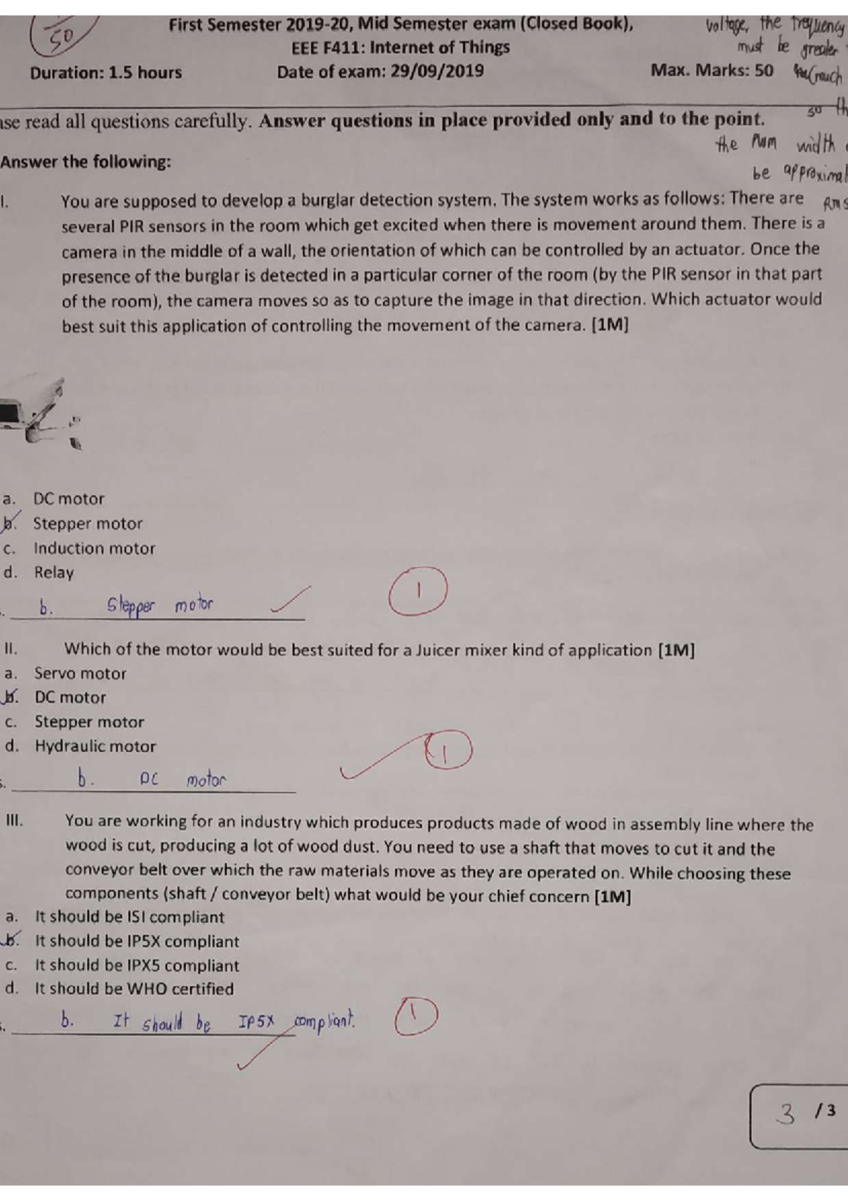 Mid Semester Sem-1 2019-20 (CB) - ADVANCED ENGINEERING MATHEMATICS ...
