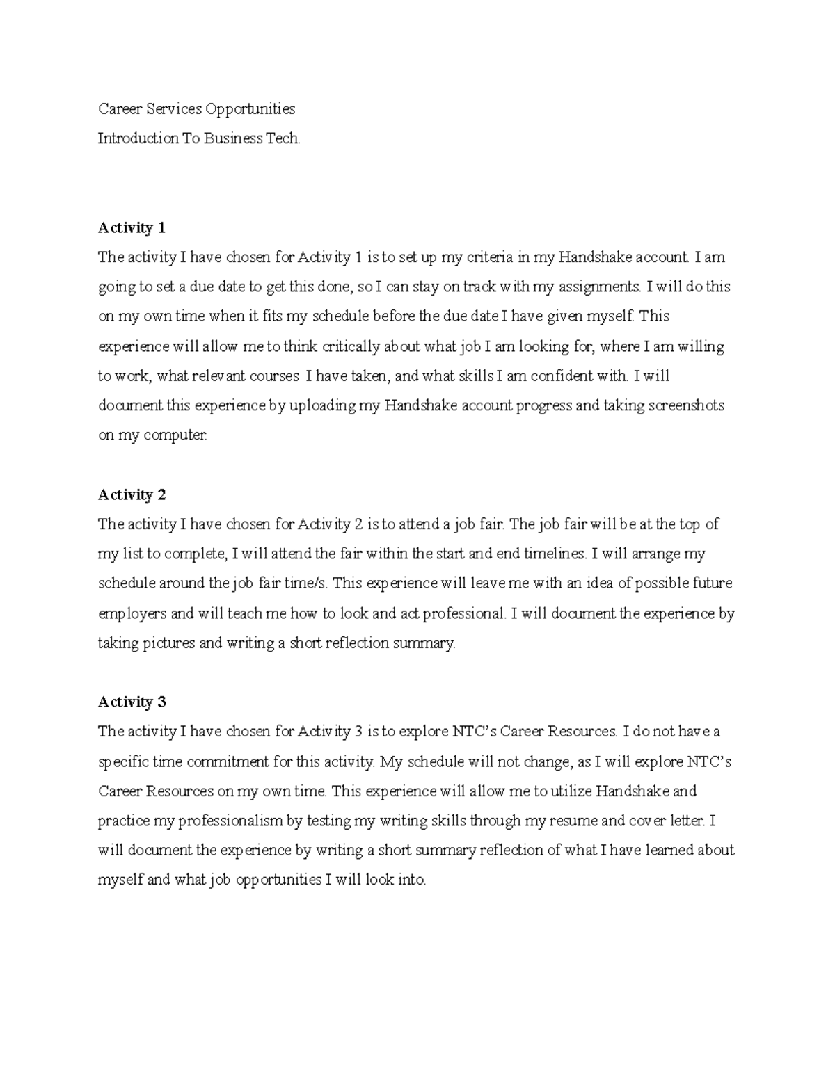 Career Services Opportunities - Career Services Opportunities ...