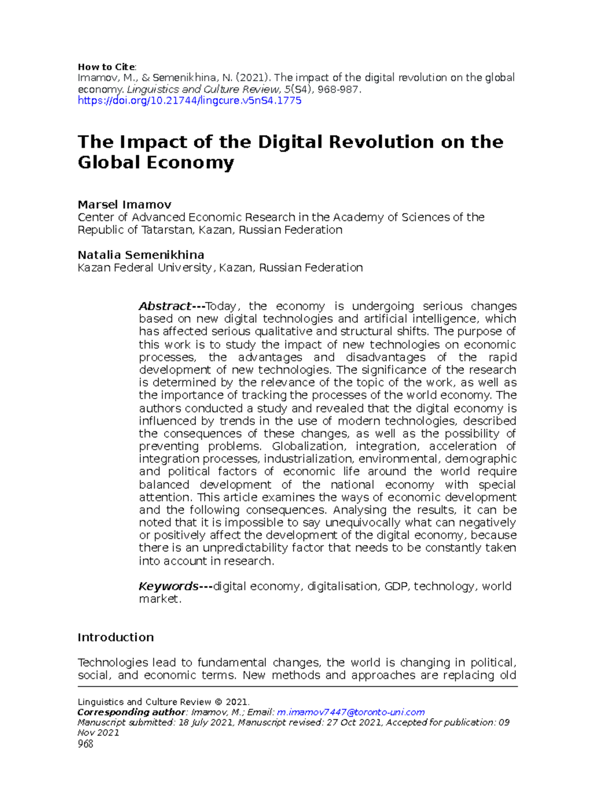 508177 the impact of the digital revolution on f84cacf8 - How to Cite ...