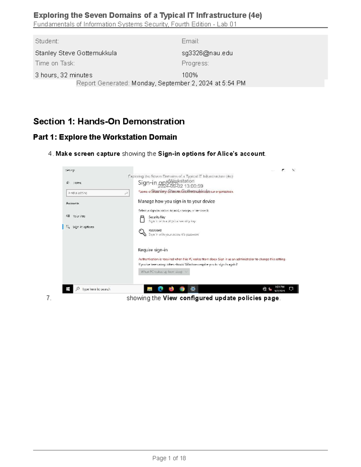 Exploring the Seven Domains of a Typical IT Infrastructure 4e - Stanley ...