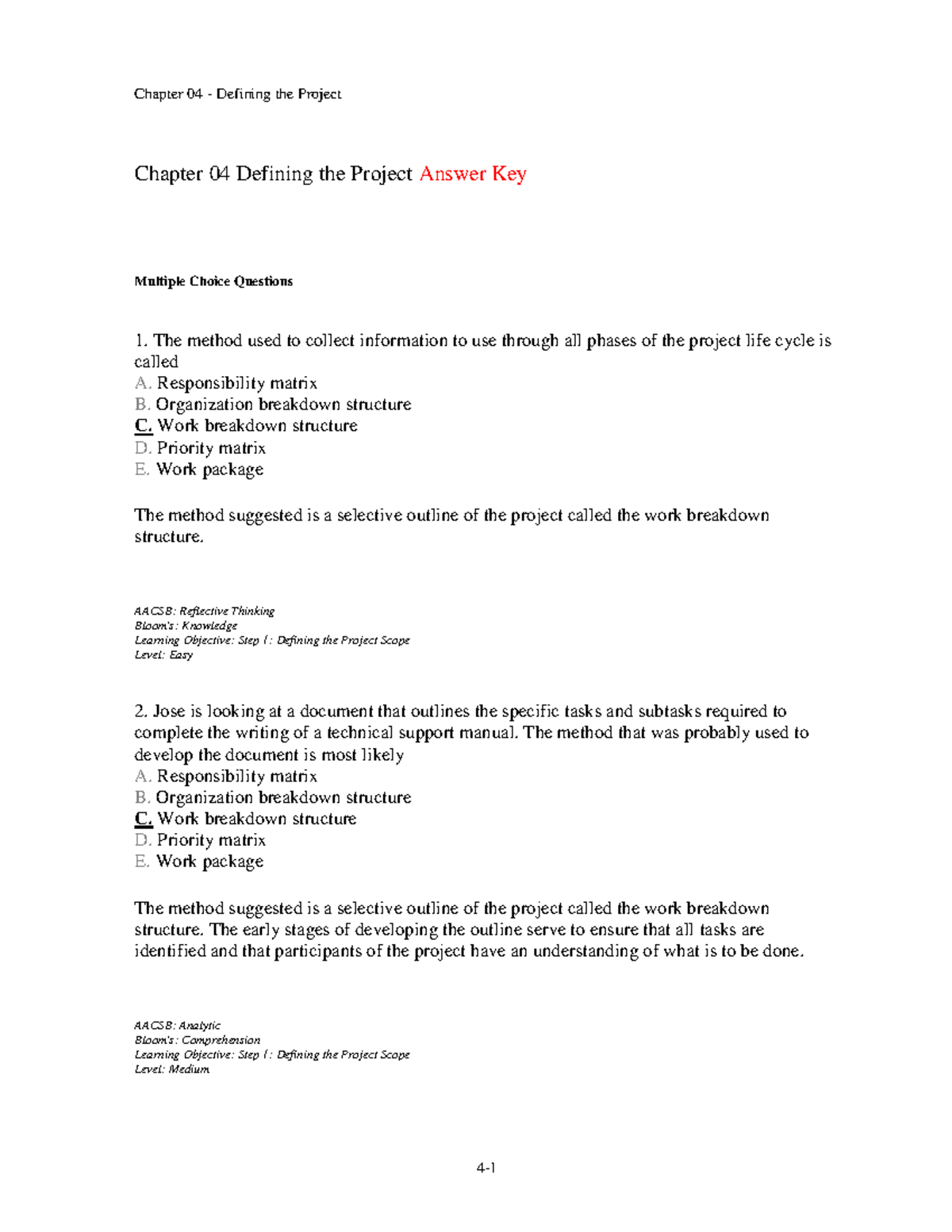 Inbound 6147796826082271253 - Chapter 04 Defining the Project Answer ...