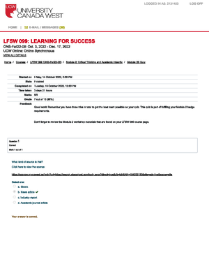 Module 4 Study Plan Assignment Template (FALL Term 2022) - Module 4 ...