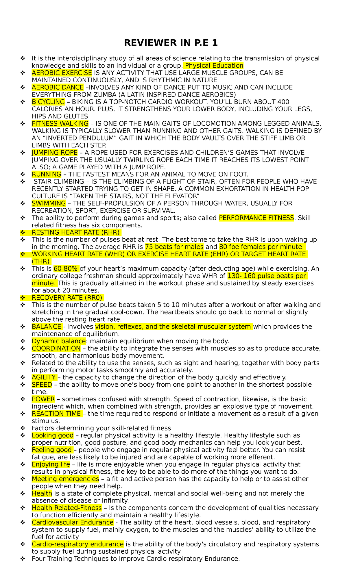 Reviewer Physical - REVIEWER IN P 1 It is the interdisciplinary study ...