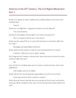 DC History Chapter 42 AP Notes - Chapter 42 The American People Face a ...