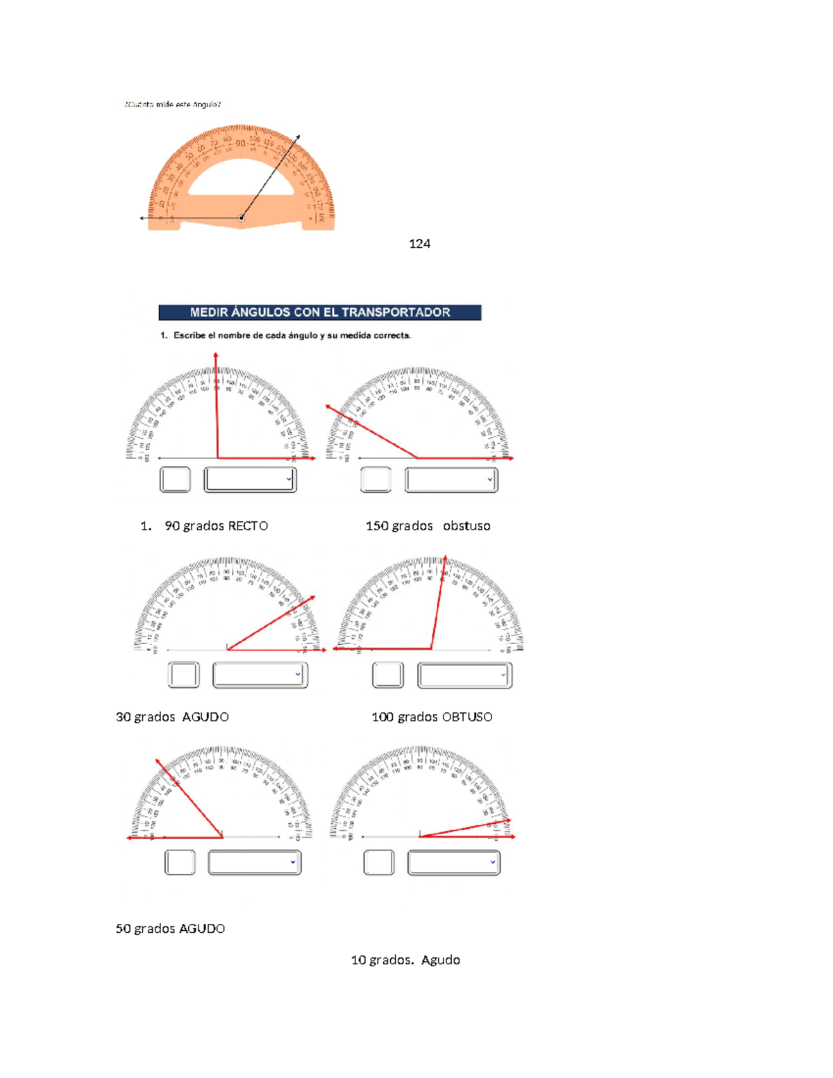 Angulos en optica geometrica - optometría - 124 90 grados RECTO 150 ...