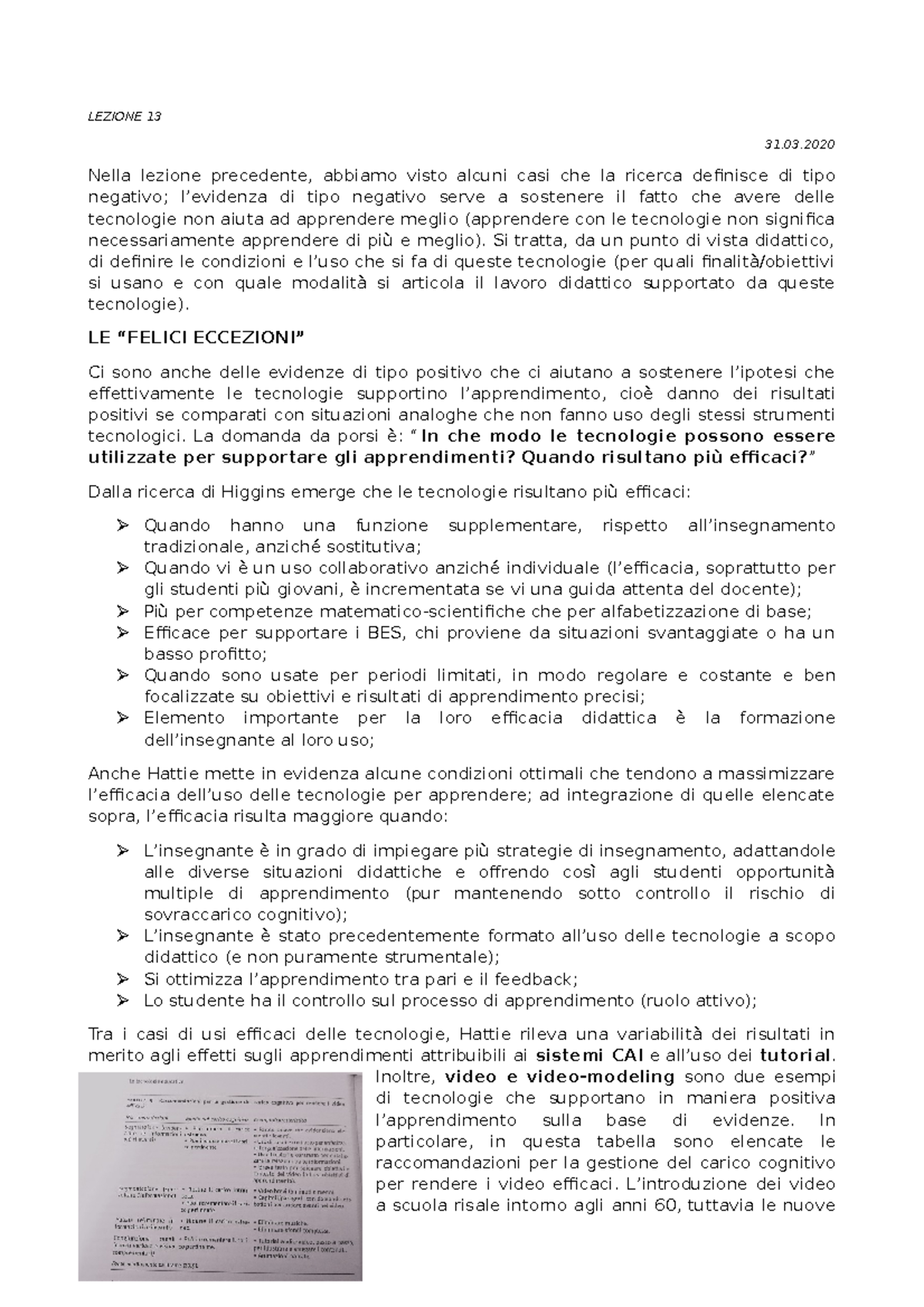 Lezione 13 - TECNOLOGIE DIDATTICHE PROF. MARTINI - LEZIONE 13 Nella ...