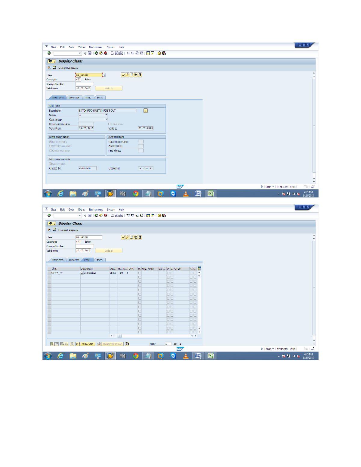SAP Material Management Batch class - B.e. (mechanical) - Studocu