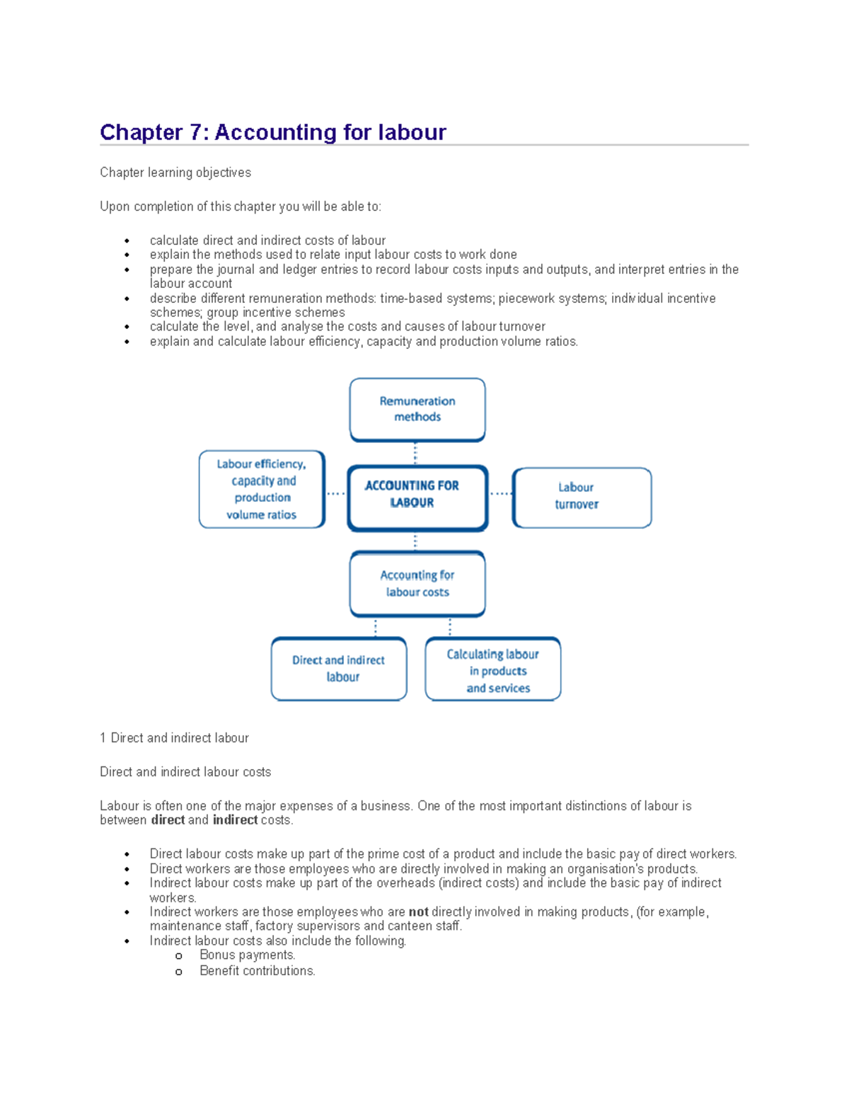 Chapter 7 - Summary Introduction to Cost Accounting 3 - Chapter 7 ...