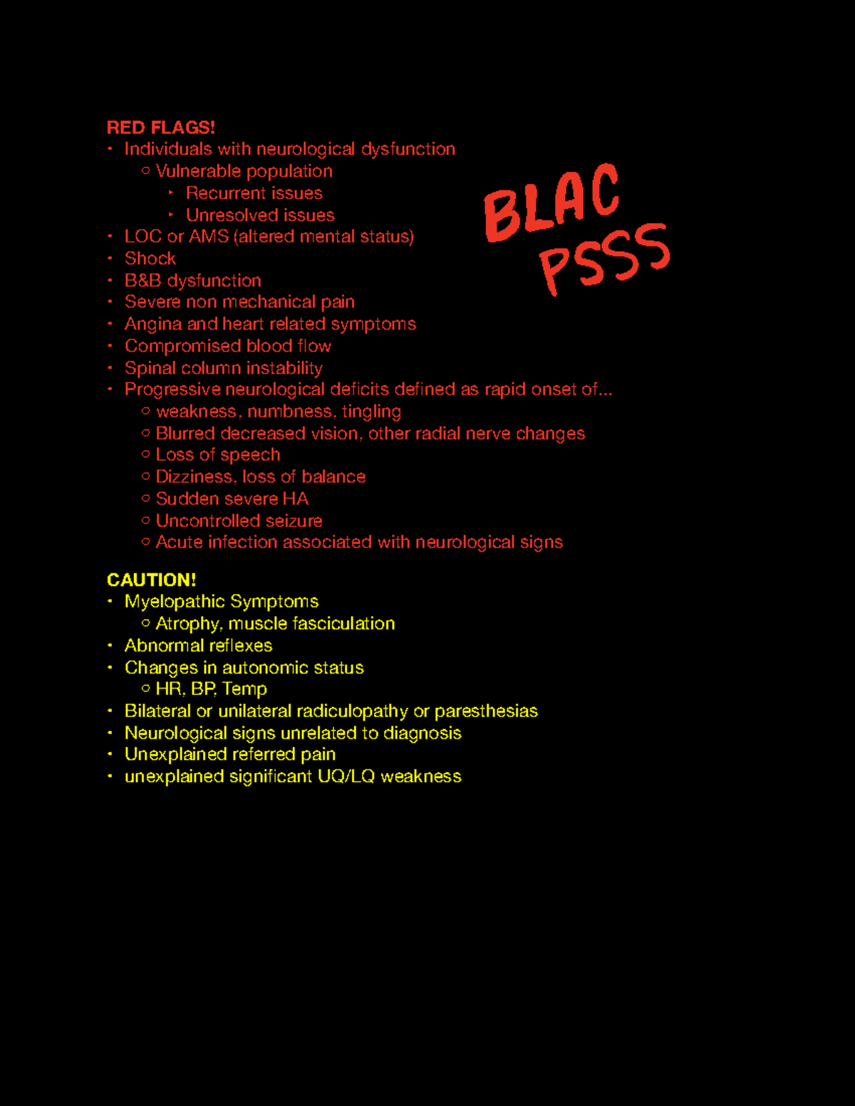 Red And Yellow Flags Lecture Notes Final Exam Warning Error During Font Loading 1289