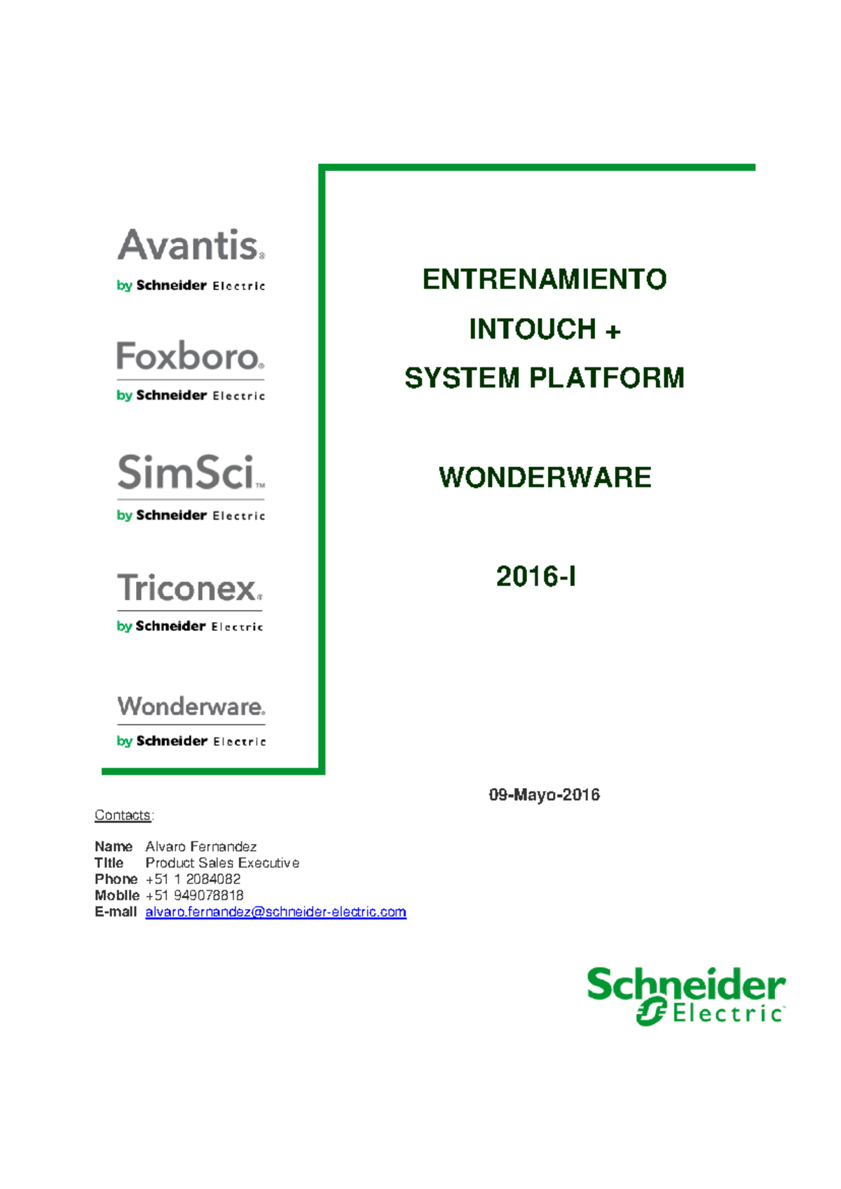 WW- Training HMI - 2016-I (SI) - ENTRENAMIENTO INTOUCH + SYSTEM ...