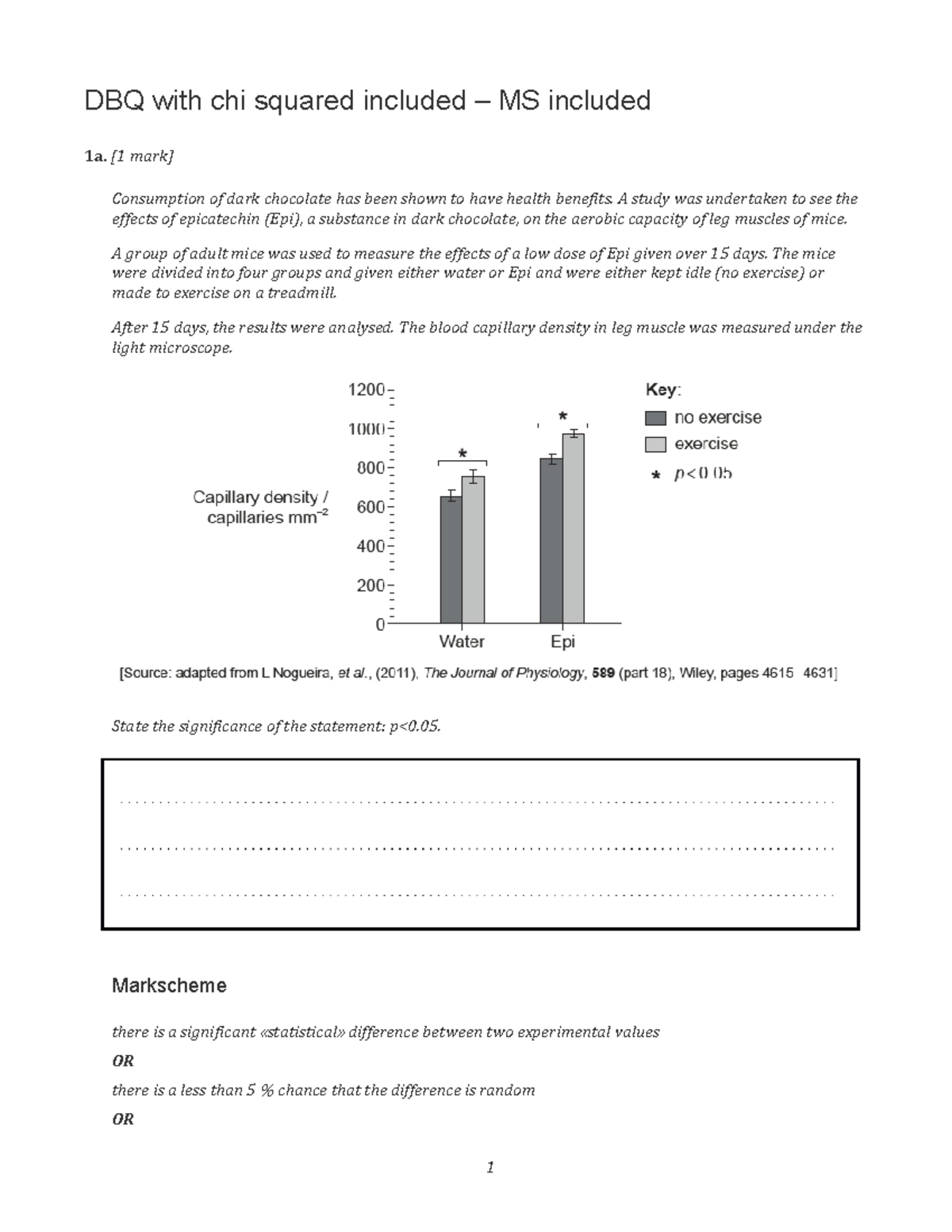 DBQ with chi squared and MS - DBQ with chi squared included – MS included 1a. [1 mark ...