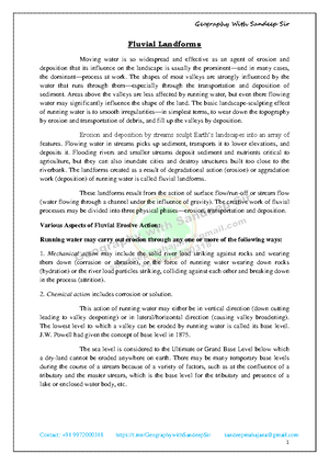 Geography UPSC - Geo notes - UPSC Prelims Geography Syllabus Indian and ...