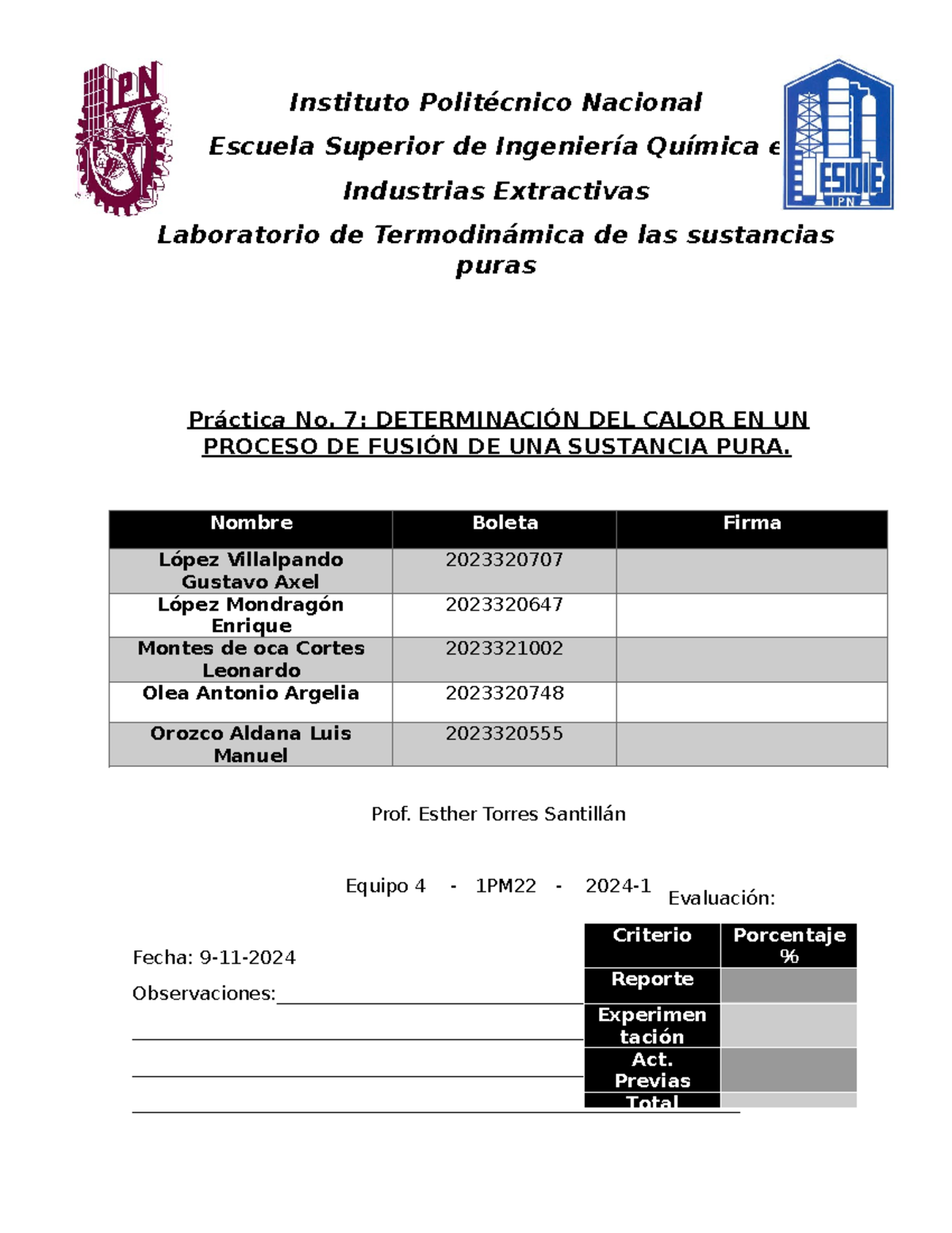 Practica 7 TSP - Es pero que les sirva - Instituto Politécnico Nacional ...