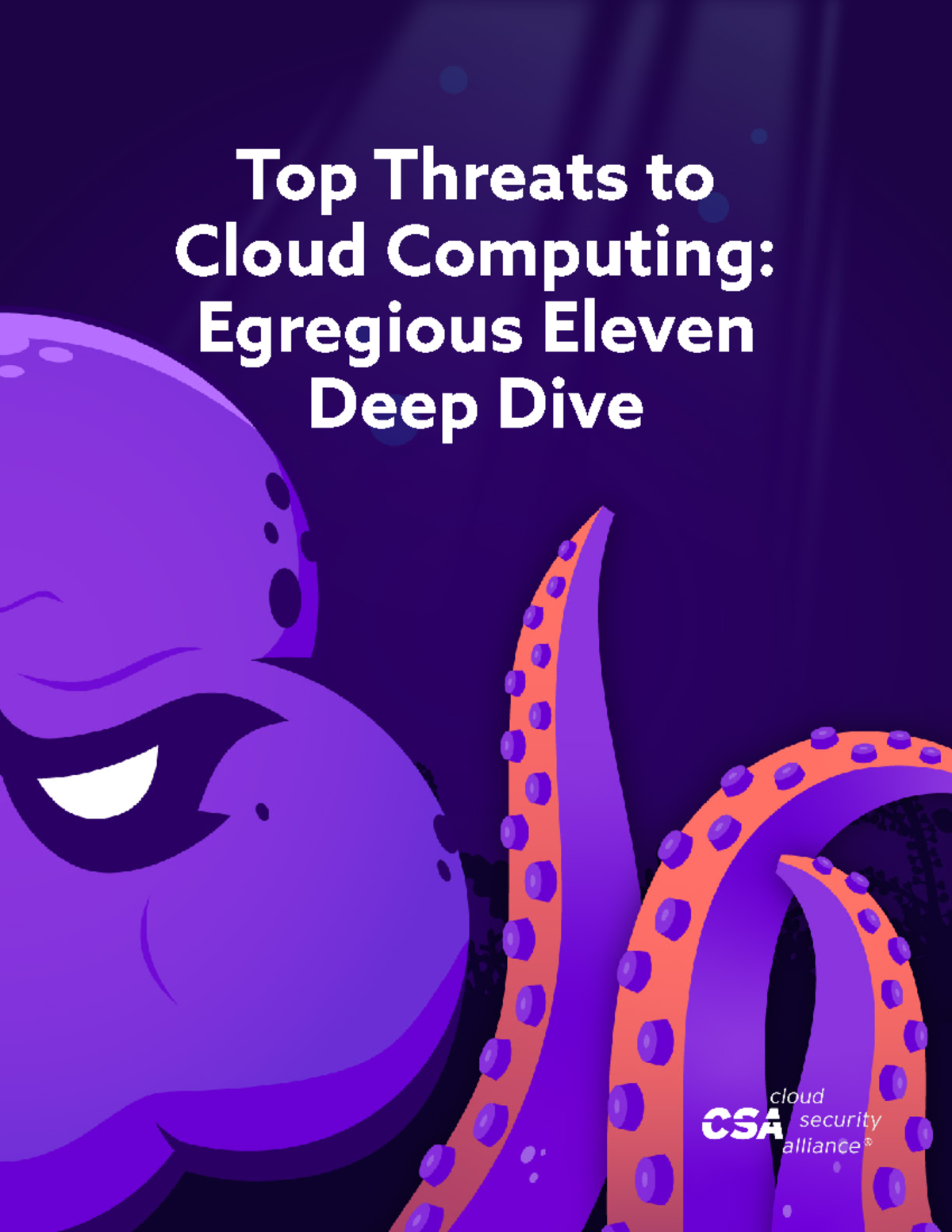 Top Threats to Cloud Computing Egregious Eleven Deep Dive 090920+ - Top ...