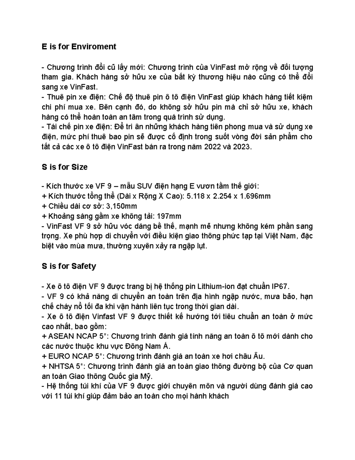 ESS - good luck - E is for Enviroment Chương trình đổi cũ lấy mới ...