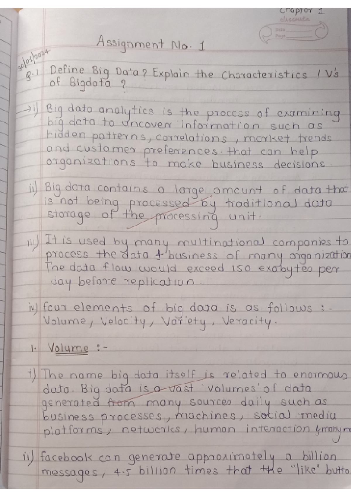 Big Data 1&2 - Comuter engineering - Studocu