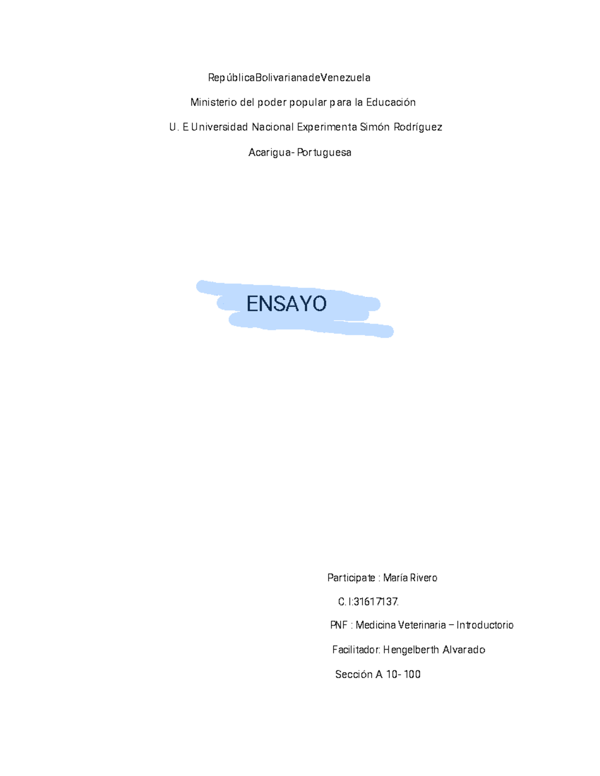 Ensay - RepúblicaBolivarianadeVenezuela ...