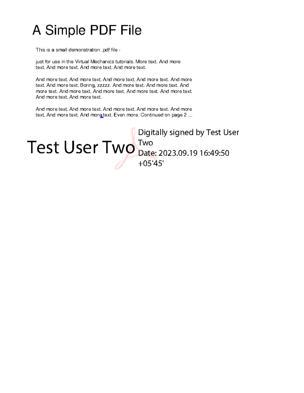 Database 1 - fsdf - A Simple PDF File This is a small demonstration .pdf file - just for use in ...