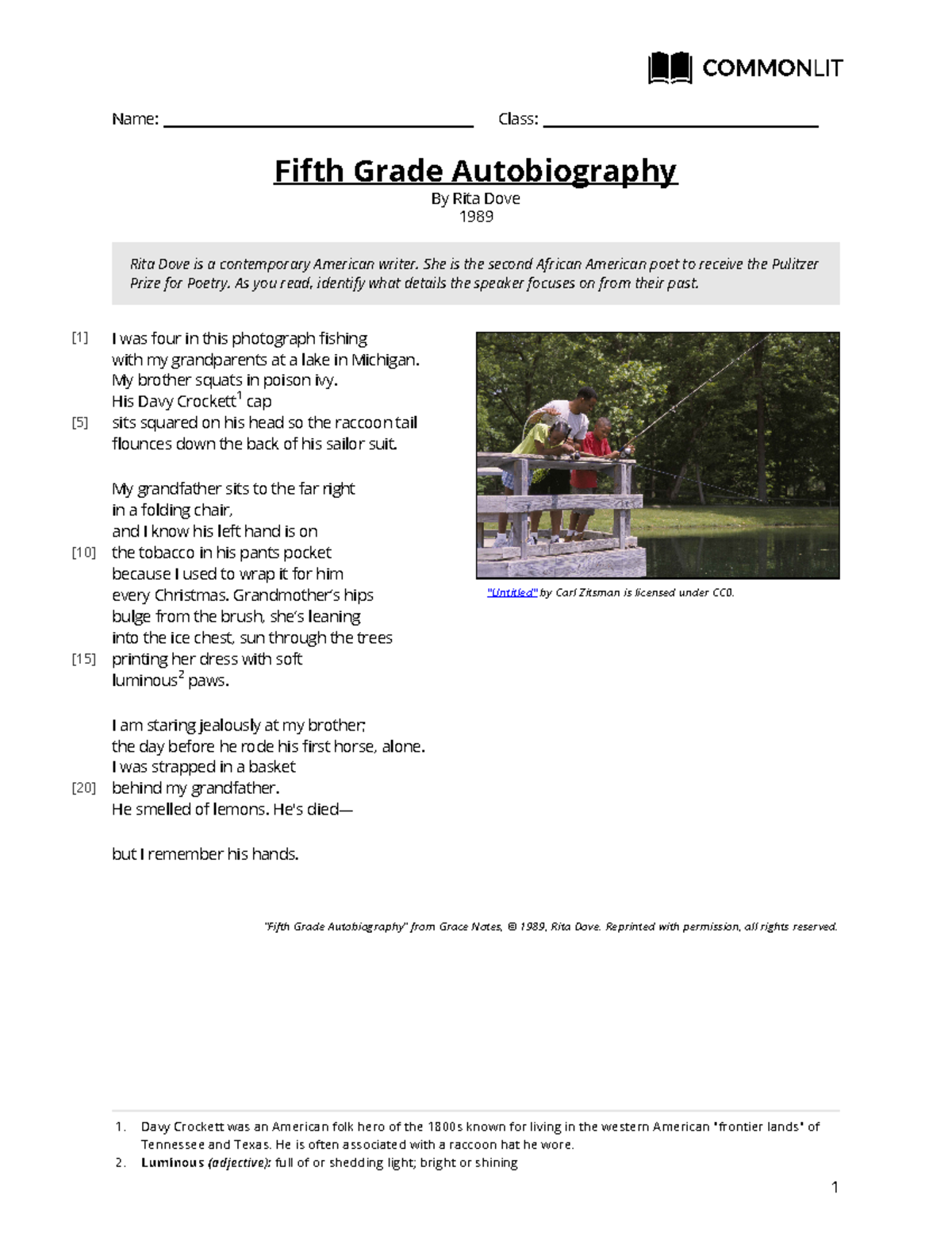 Alexander Serna - fifth grade autobiography - Name: Class: "Untitled ...