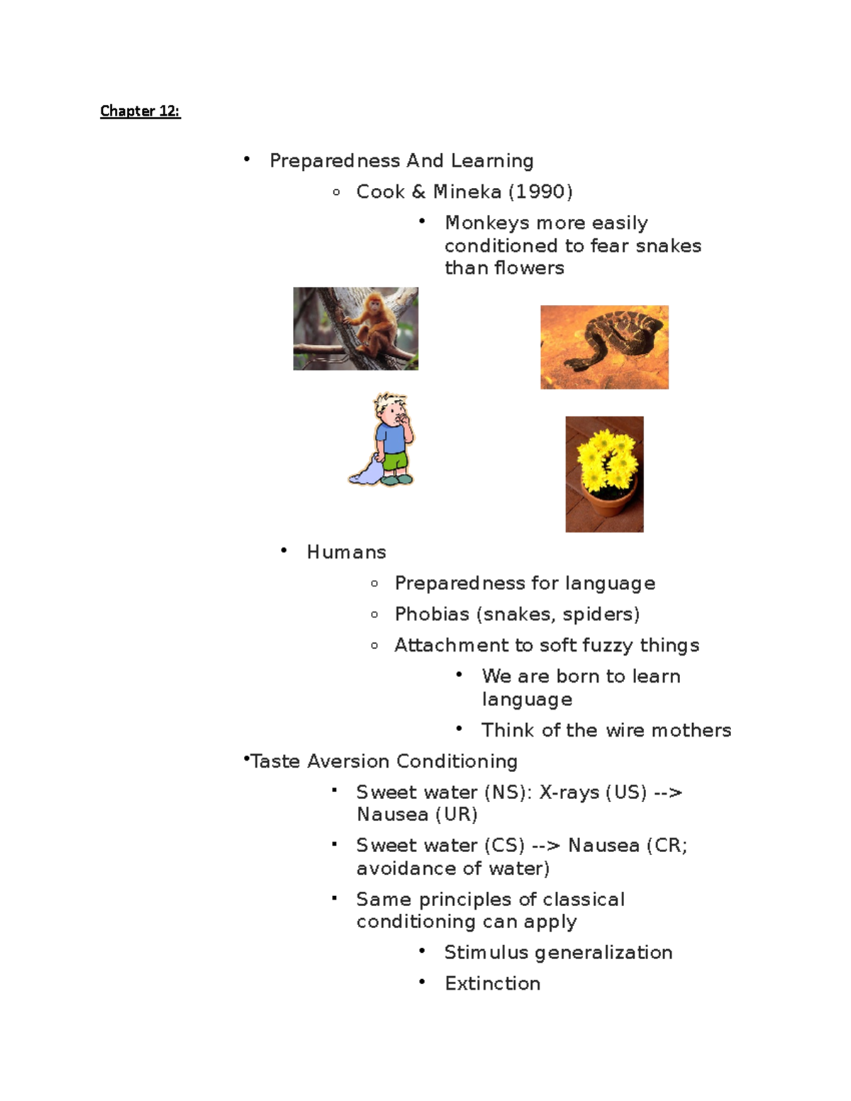 POL 12 - This is chapter notes, for Jeffrey Stowell's in person Class ...