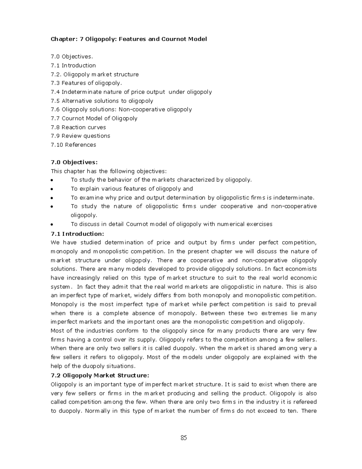 Micro economic important - 2 3 , @ :/ 8 3 / , 4 / 7 Objectives. 7 - Studocu