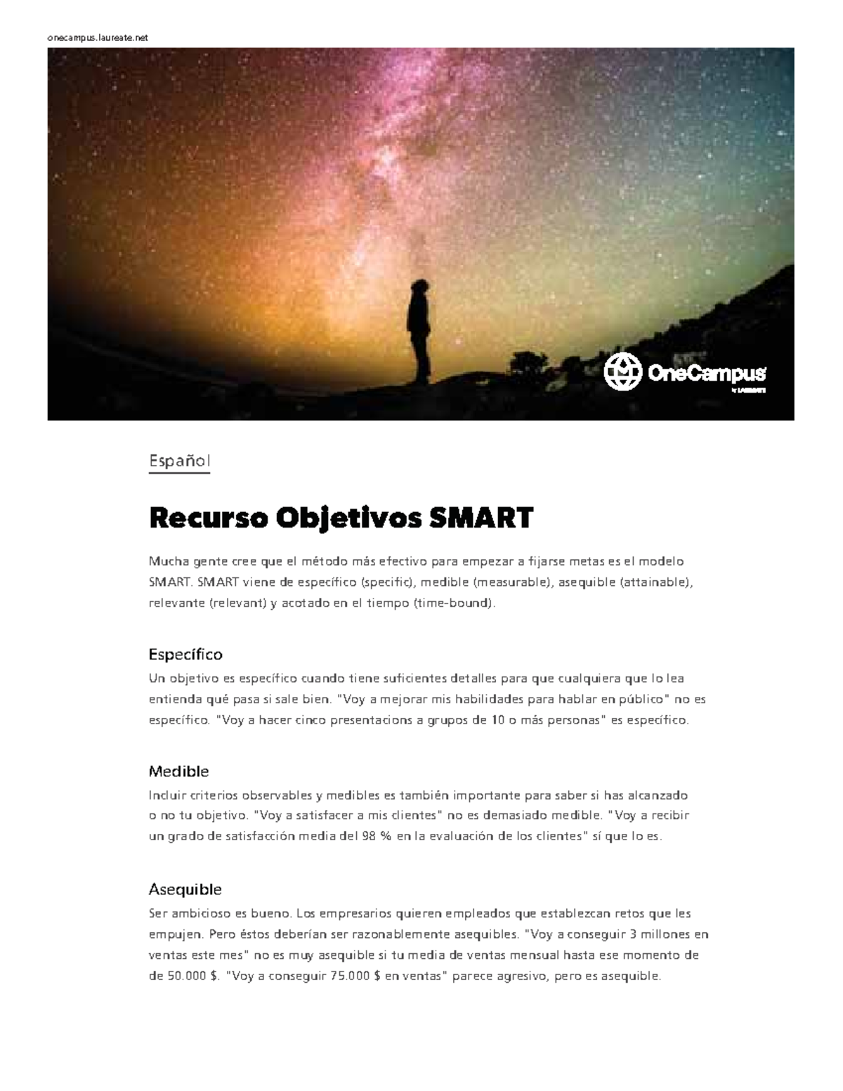 5- Smart Goal Spanish - onecampus.laureate Español Específico Mucha ...