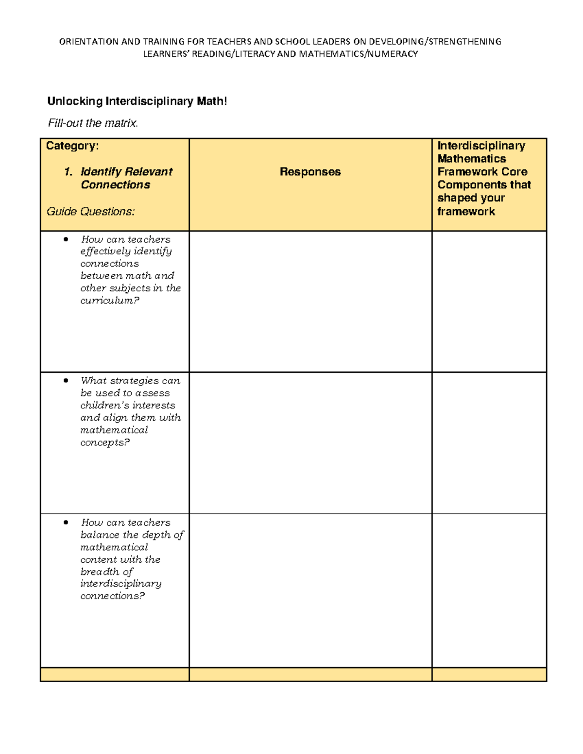 4 - Session 3.2 Worksheet Unlocking Interdisciplinary Math - LEARNERS ...