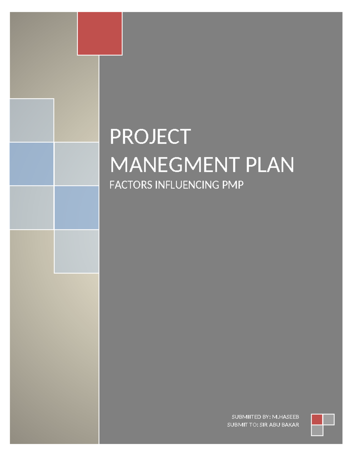 Project Management Plan - A Handy Guide to excelling planning you ...
