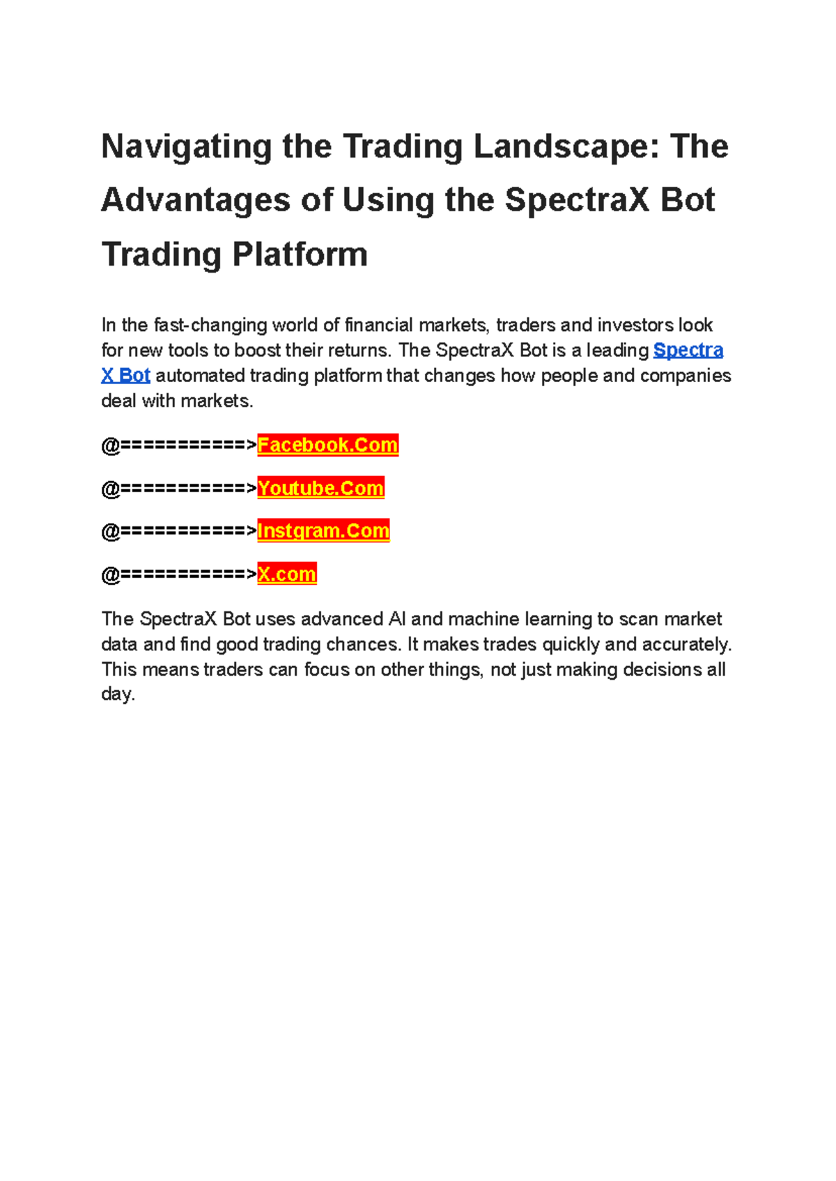 Spectra X Bot Platform - Summary Guyton e Hall - Fisiologia medica 13 ...