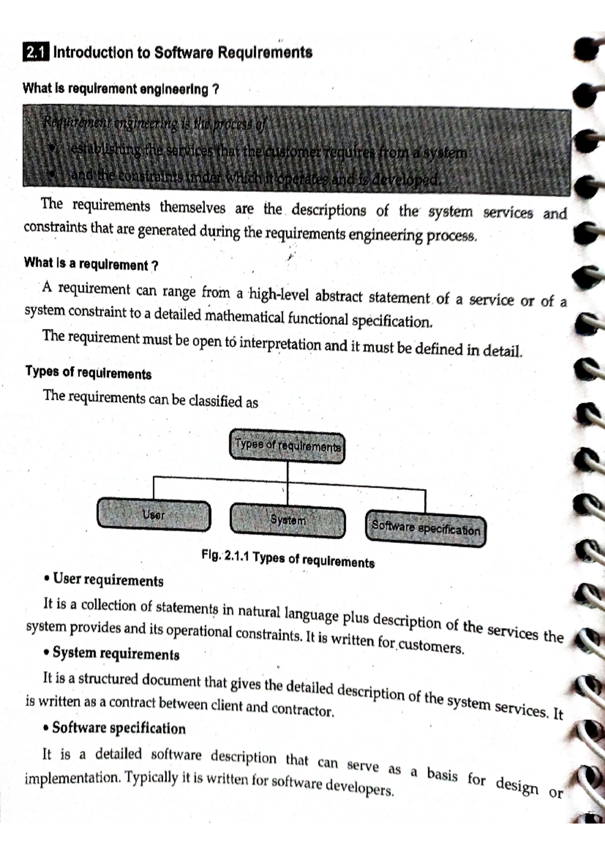 Software Requirements Specification (Part 1) - Computer Science SL - Studocu