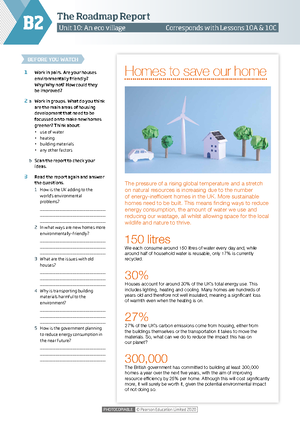 Roadmap B2 (Student´s Book Keys) - ROADMAP B2 Students’ Book answer key ...