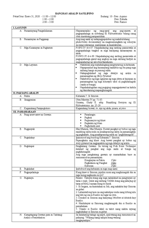 AP7-Q2- Modyul 1 - ARALPAN7-Q2-MODULE1 - Araling Panlipunan Ikalawang Markahan – Modyul 1 ...