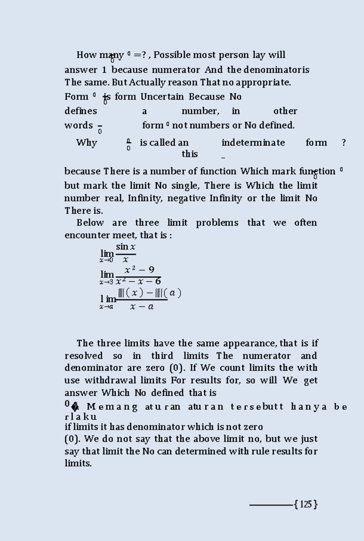 Calculus math - how to calculate formulas basic formulas-79 - { 125 } 0 ...