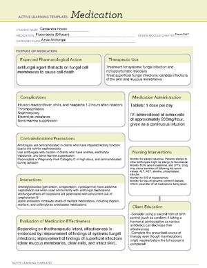 Esophageal Candidiasis - ACTIVE LEARNING TEMPLATES System Disorder ...