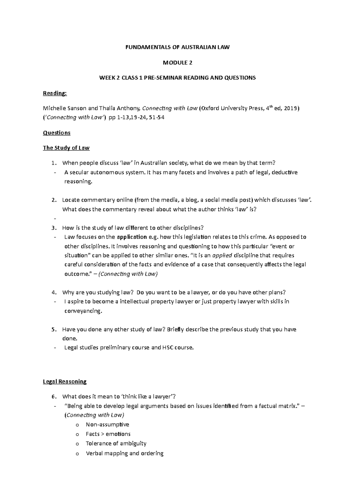 Week 2 1 Pre seminar Reading And Questions Copy FUNDAMENTALS OF week-2-1-pre-seminar-reading-and-questions-copy-fundamentals-of
