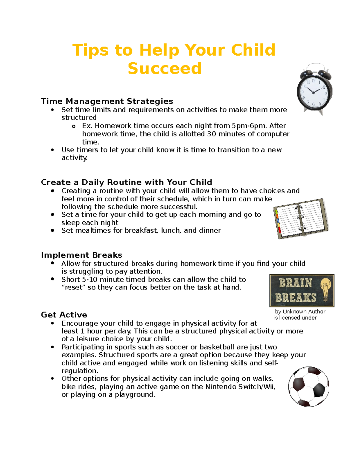 Tips to Help Your Child Succeed - by Unknown Author is licensed under ...