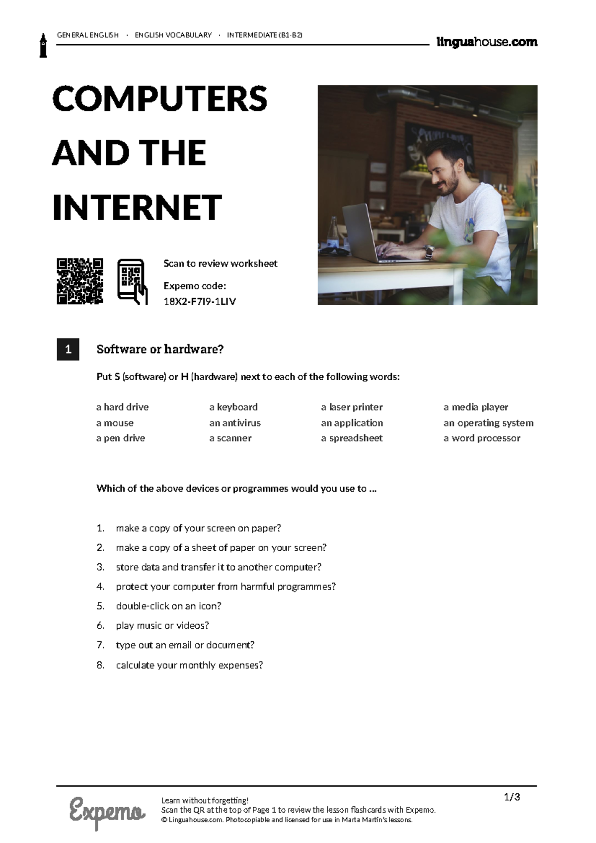 Computers and the internet british english student ver2 bw - GENERAL ENGLISH · ENGLISH ...