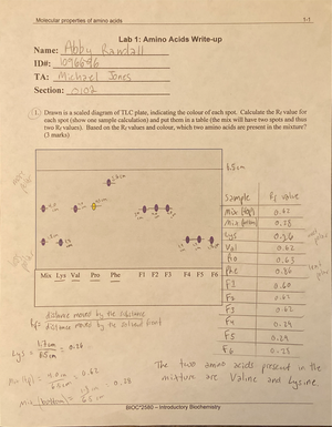Lab 5 - revised - lab 5 - BIOC 2580 - Studocu