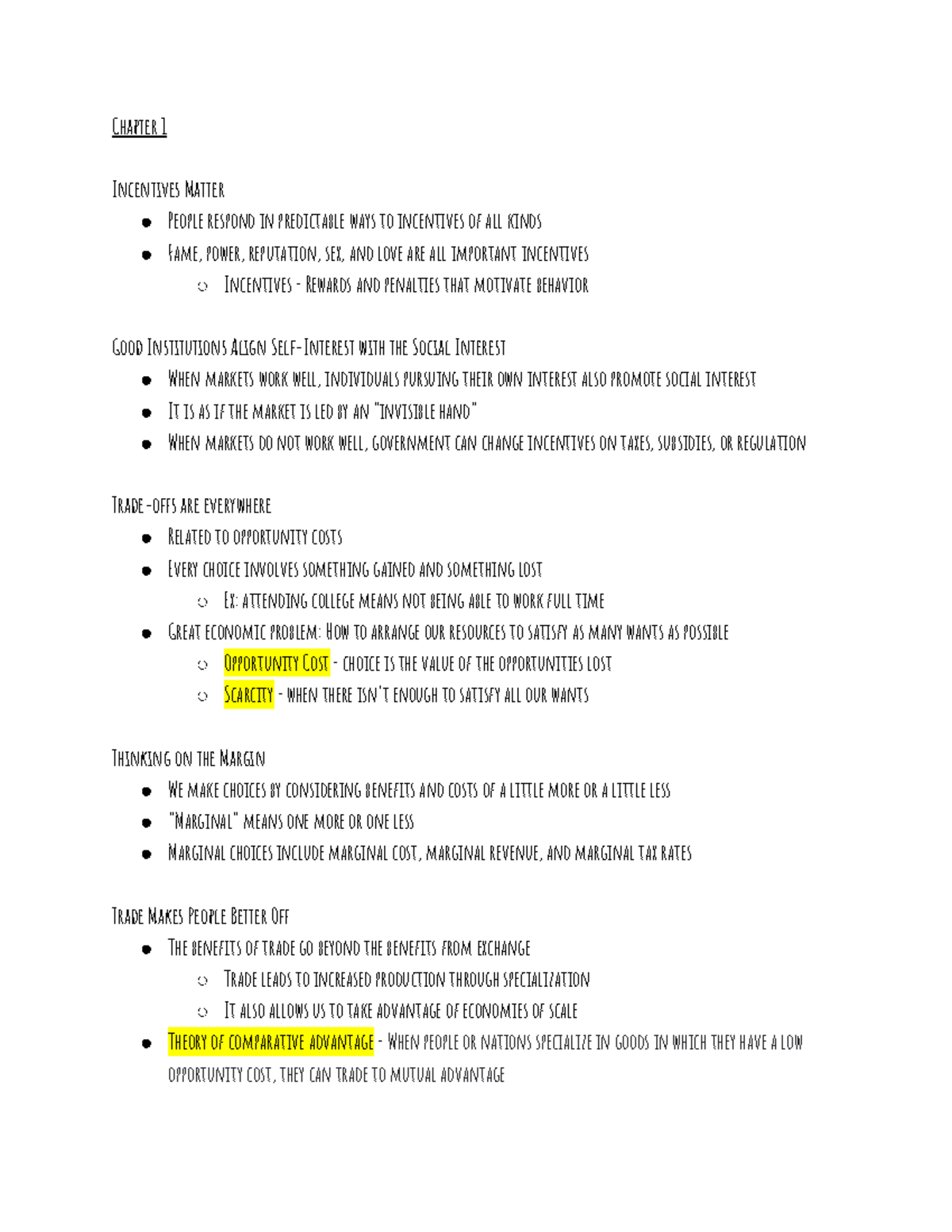 ECON 200-pages-1-3 - ECON Lecture Notes - ECON 200 - Chapman - Studocu