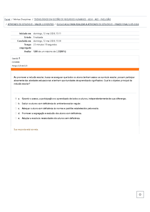 Roteiro da APA Geral - ACE - Inclusão - ACE - INCLUSÃO aa MA. THAIS ...