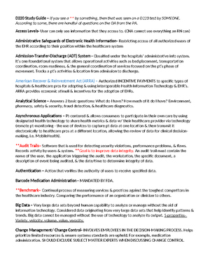 D222 Video Health Assessment Success Guide - D222 Video Health ...