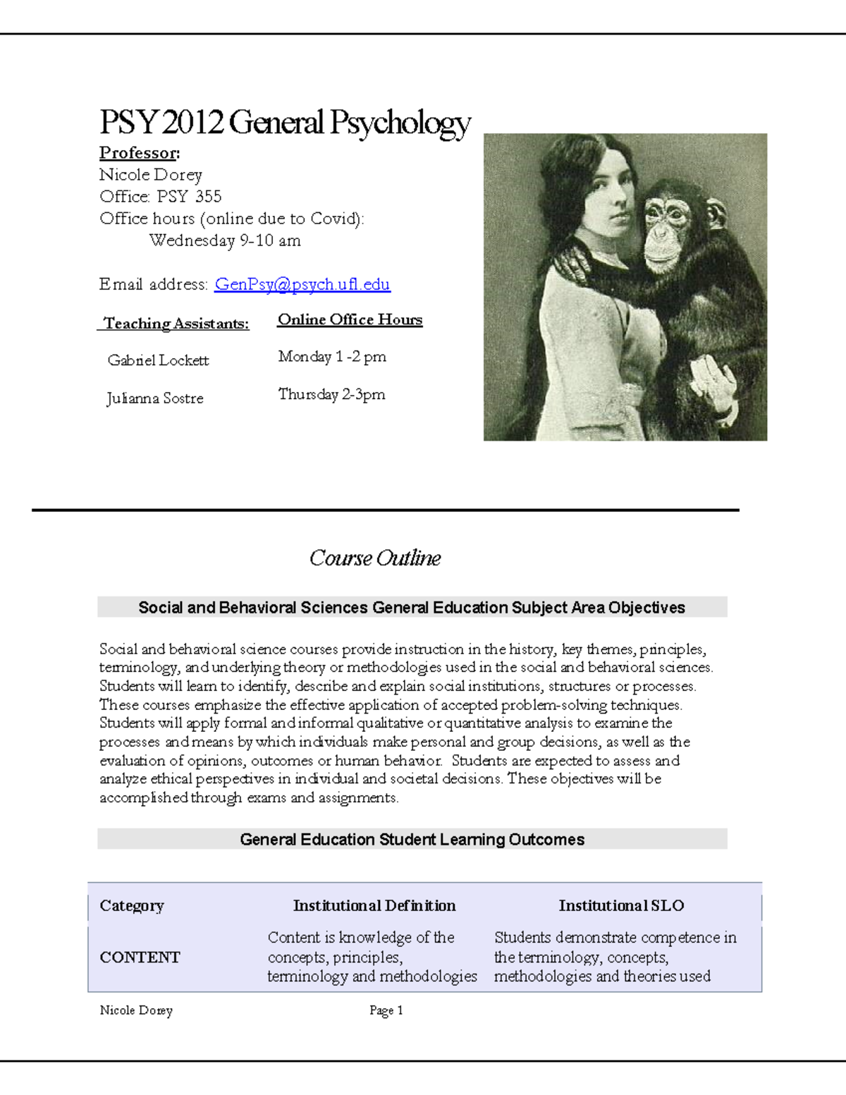 Psy Syllabus Fall 2020 And Due Dates Warning Tt Undefined Function 32 Warning Tt