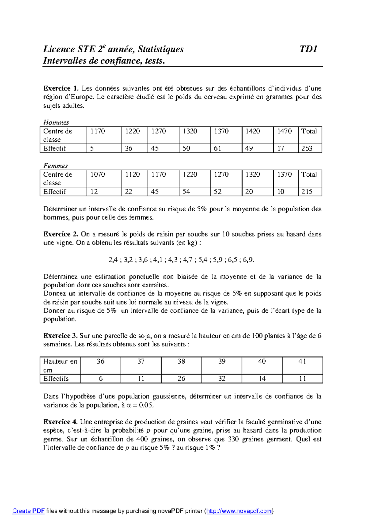 TD 1-2 - TD de géologie de surface - Licence STE 2 e année ...