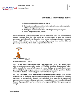 Module 010 - BIR Requirements - Business and Transfer Taxes BIR ...