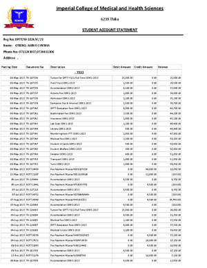 FEES Structure 25 - ttttt - IMPERIAL COLLEGE OF MEDICAL AND HEALTH ...
