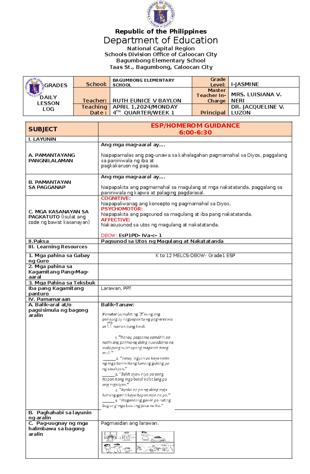 April-12024 - Republic of the Philippines Department of Education ...