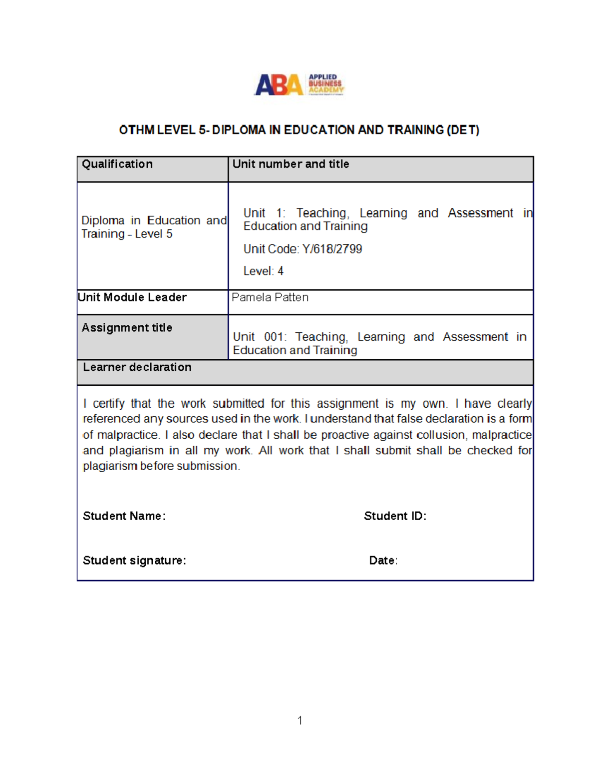 C2 DET 4265000 word Deadline 3 December 2022 - Qualification Unit ...