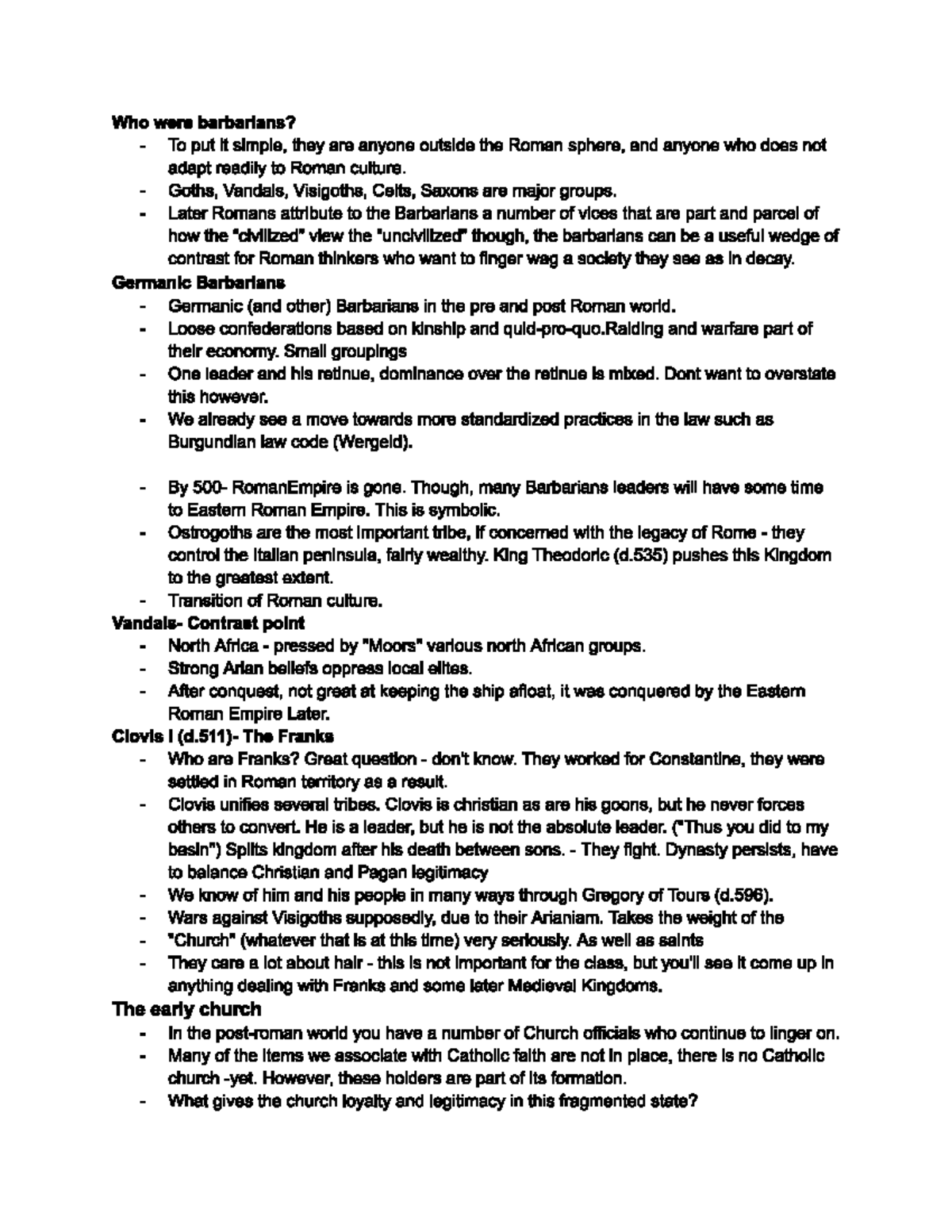 Who were the Barbarians? - HIST-8130-301 - Studocu