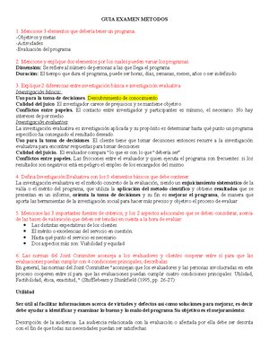 Metodo Cientifico de Evaluacion de Edward a Suchman - Seminario de ...